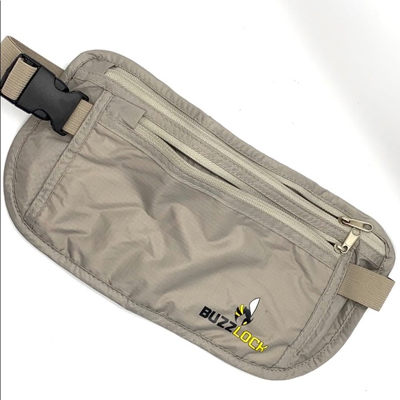 Bags | Nwot Buzzlock Passport Travel Security Bag | Poshmark